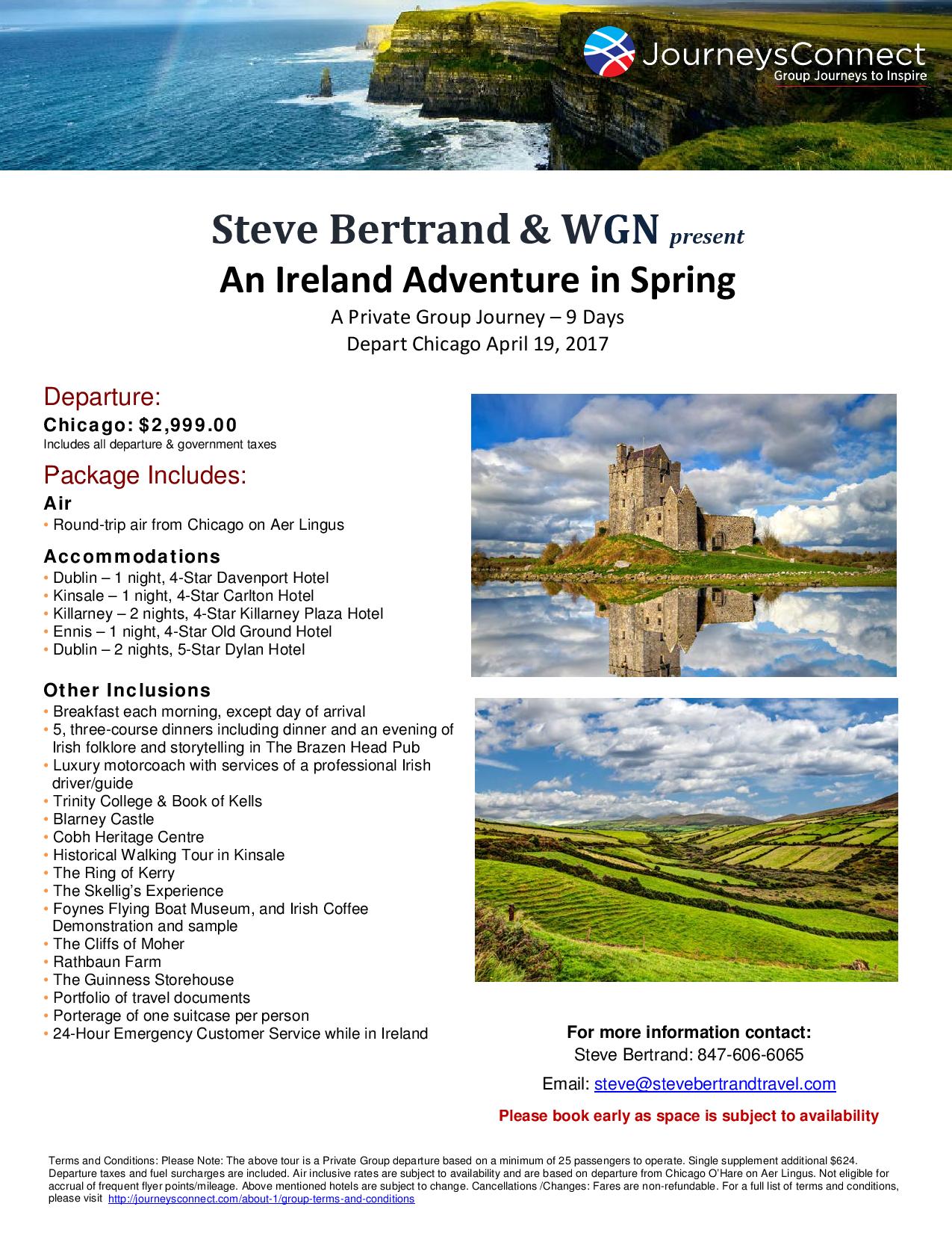 Ireland – A Spring Adventure « SteveBertrandTravel